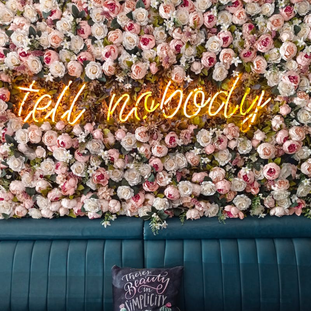 Tell Nobody Sign – Neon Garage